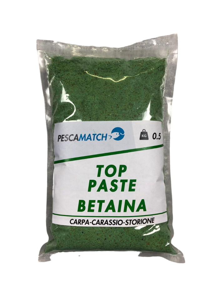 PASTERELLO TOP PASTE PESCAMATCH - BETAINA 0.5KG | PescaMatch