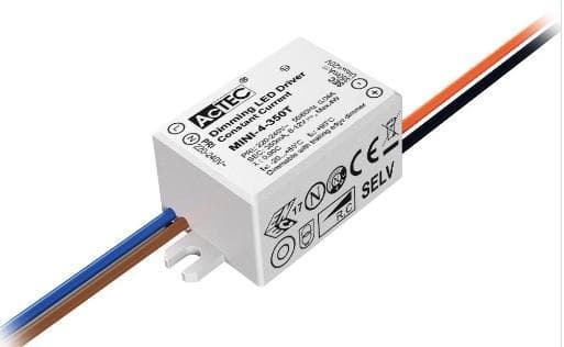 AC TEC MINI 4-350T DIMMABLE POWER SUPPLY PHASE CUT 4W 350MA ...