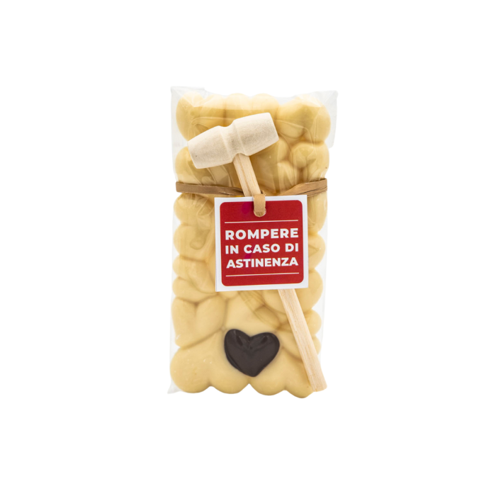 ROMPERE IN CASO DI ASTINENZA BIANCO 100G | Eurochocolate Chocostore