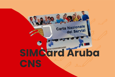 Firma digitale - SIMCard Aruba CNS con 2 certificati | Teknoassist