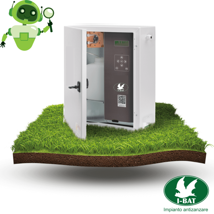 Impianto Antizanzare I-Bat 200-wifi con Kit 20 ugelli | Rectech Srl ...