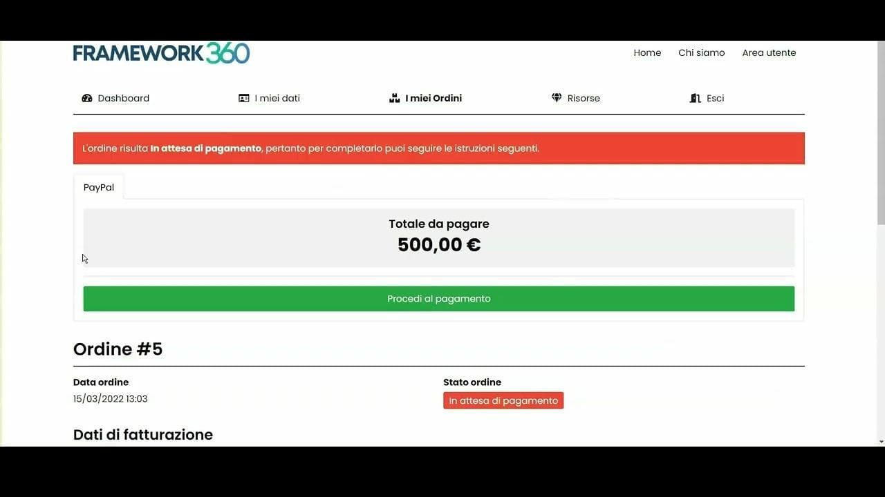 Create subscription from sales form | Framework360