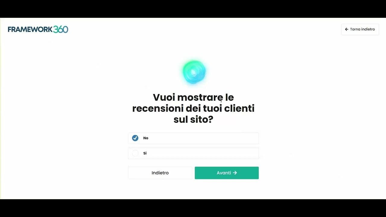 Creare sito web con AI | Framework360