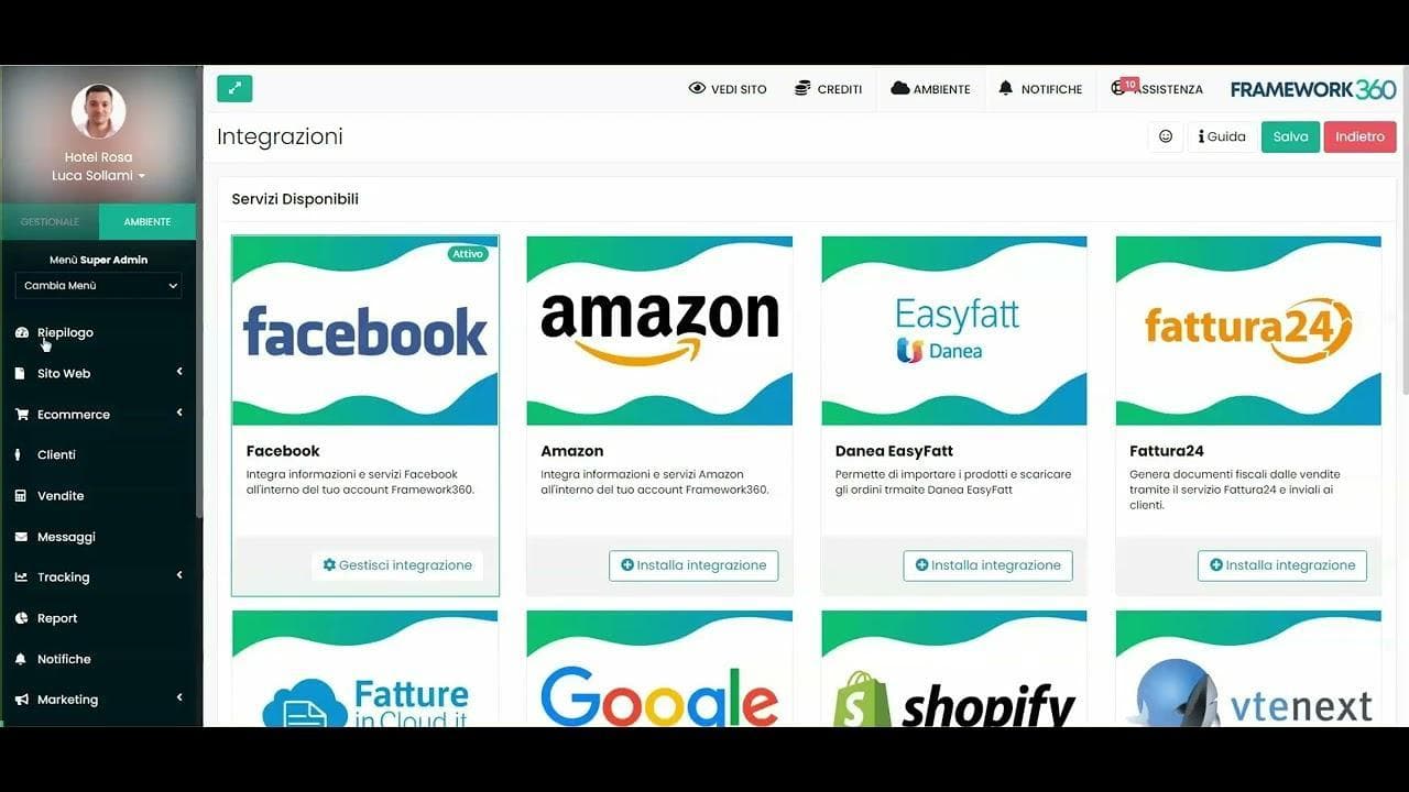 Integrations | Framework360