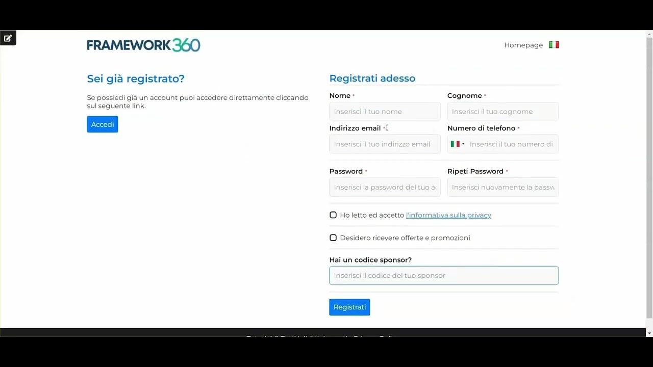 Plugin Affiliazione | Framework360